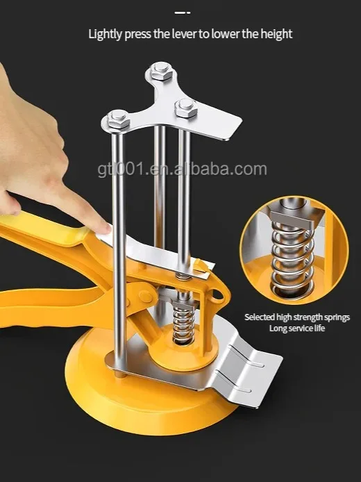 Manual Lifting Positioning Pad Ceramic Wall Tile Leveling Regulator ...