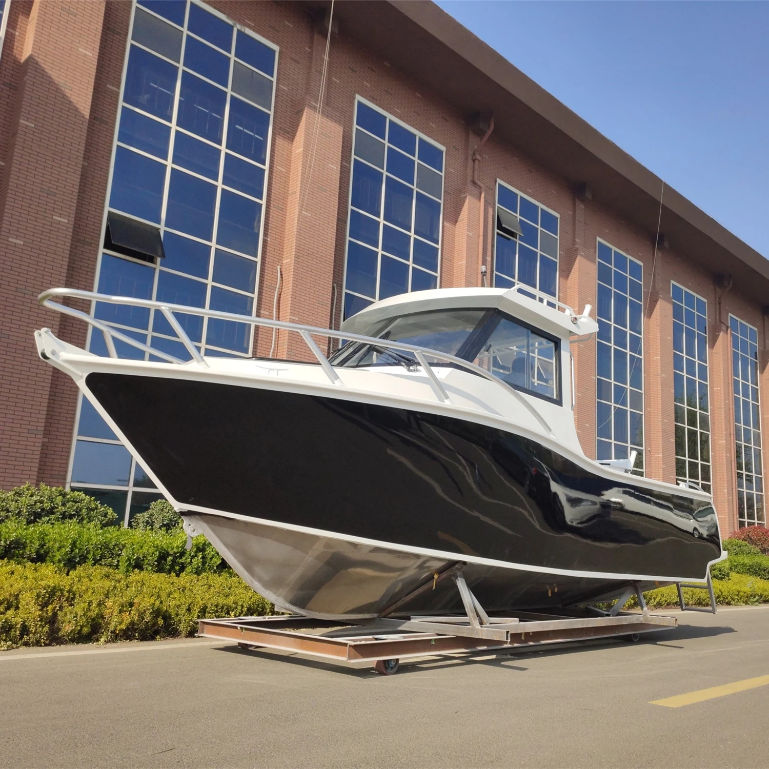 CE Certified 8.2m Aluminum Float Catamaran for Fishing