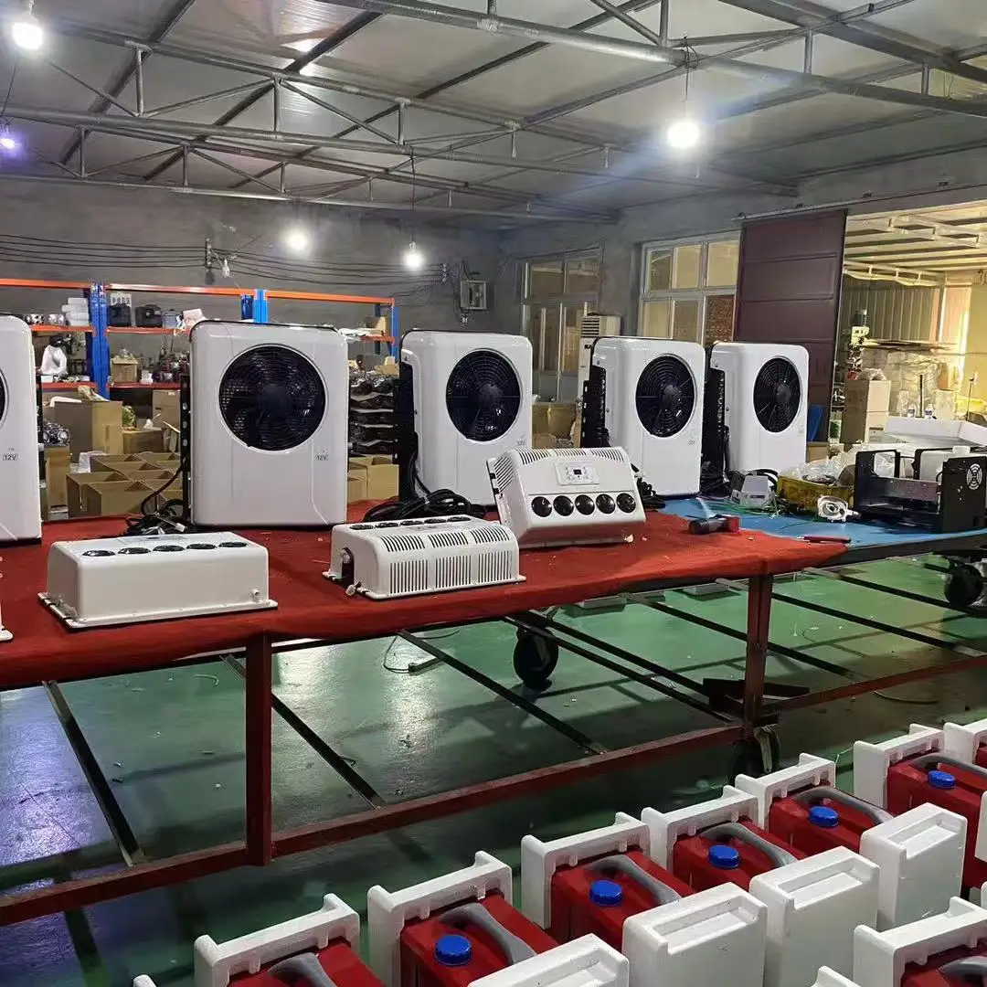 12V 24V Battery Electric APU AC Air Conditioning System for Truck ...