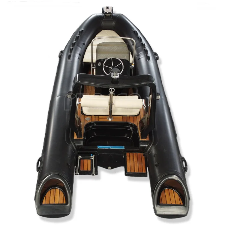 16ft 4.8m Cheap Deep V Fiberglass Inshore Luxury Family Rigid Hull Pvc ...