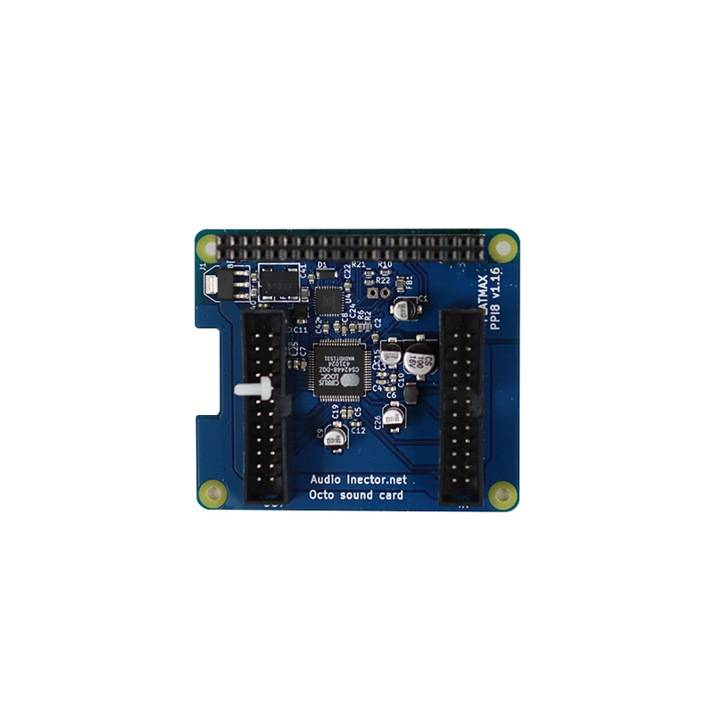 Octo Rca Sound Card For For Raspberry Pi Sound Audio With 8 Outputs And 6 Inputs Soundcard - Buy ...
