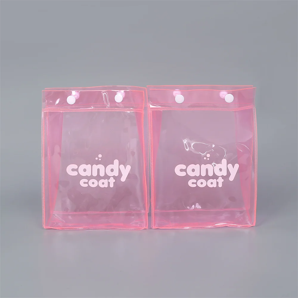 Custom Transparent Neon PVC Cosmetic Kits - Waterproof