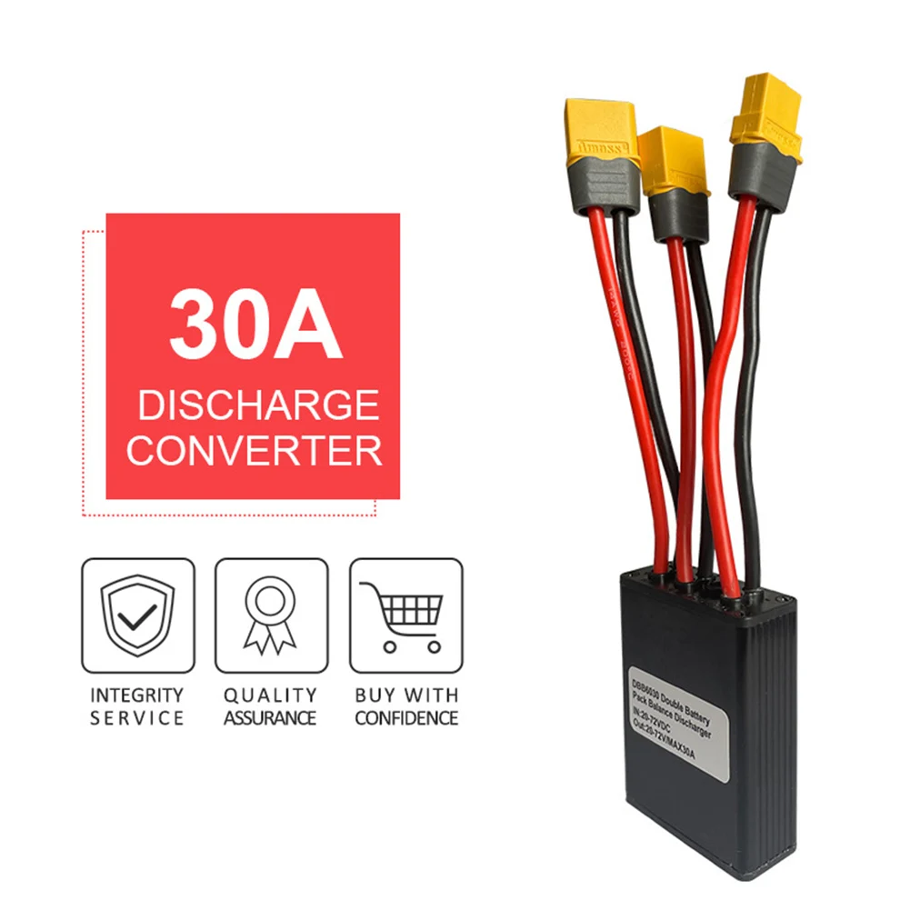 20v-72v Dual Battery Connector For Increase The Capacity By Connecting ...
