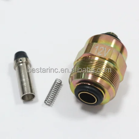 12V and 24V Diesel Engine Shut-off Solenoid Valve 146650-0720 096030 ...