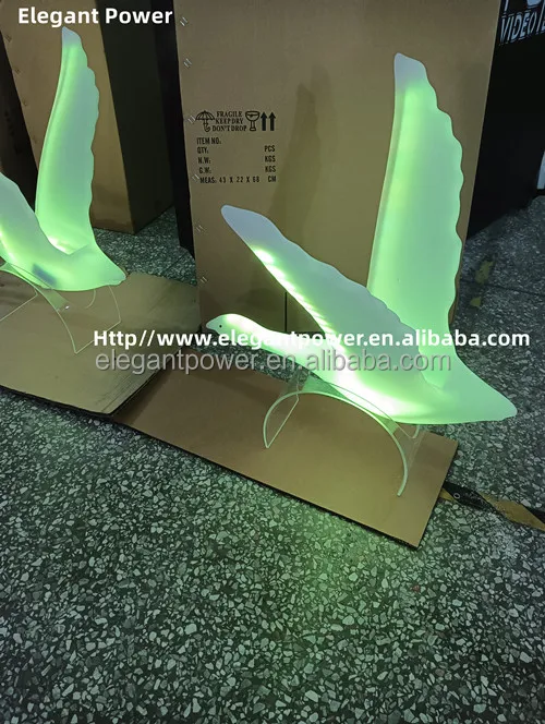 Glowing Vodka Bottle - LED Display Stand for Nightclubs