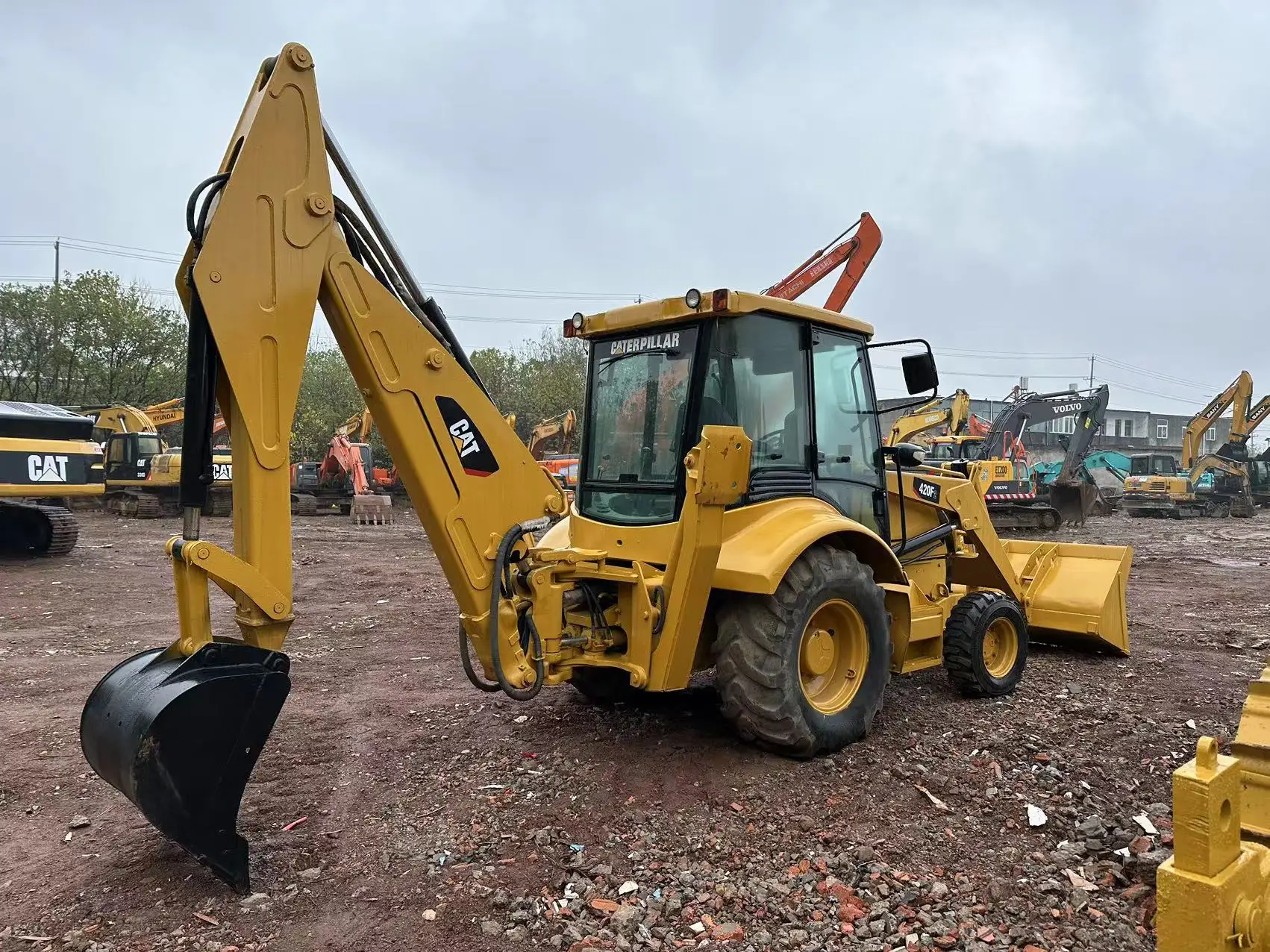 Used Caterpillar420f Backhoe Loader Cat 420f Backhoe Loader For Sale ...