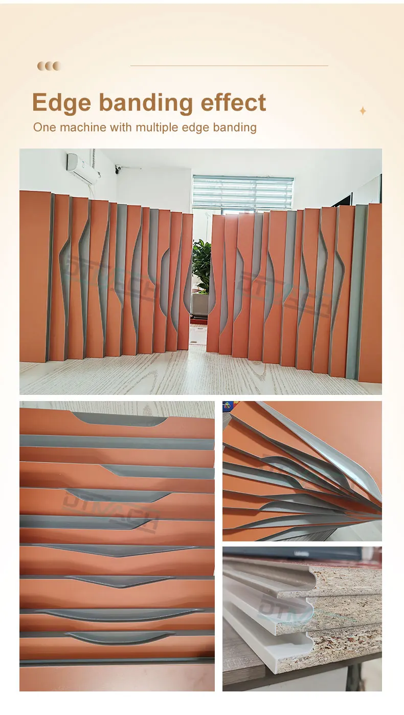 DTMACH JC-500 Pur Edge Banders j Profile Edge Band Machine Automatic ...