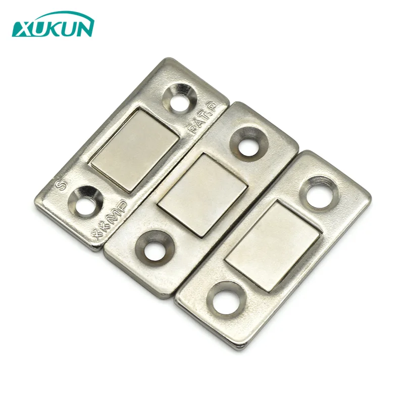 Xk816 Powerful Thin Magnetic Door Retainer 10kg Catch Stopper Door ...