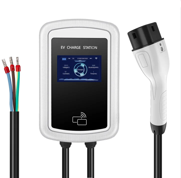 EV Charging Residential Electric Car AC 11KW EV Car Charger Adapter ...