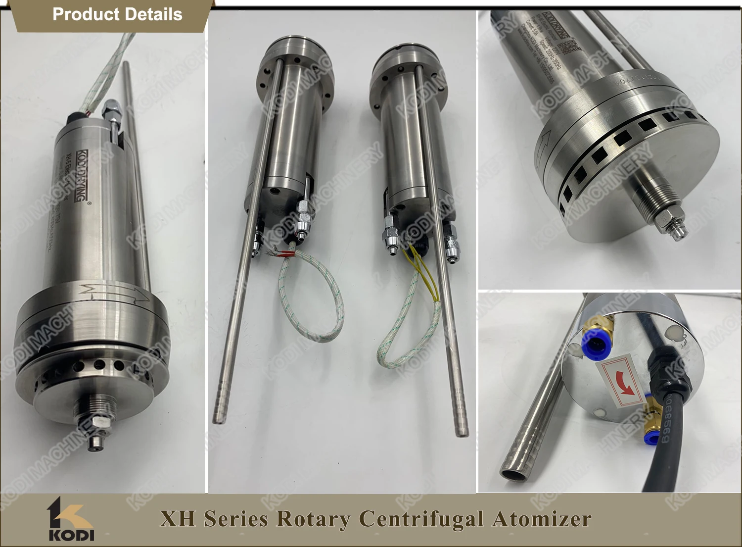KODI XH Series Stainless Steel Centrifugal Atomizer for Efficient Spray ...