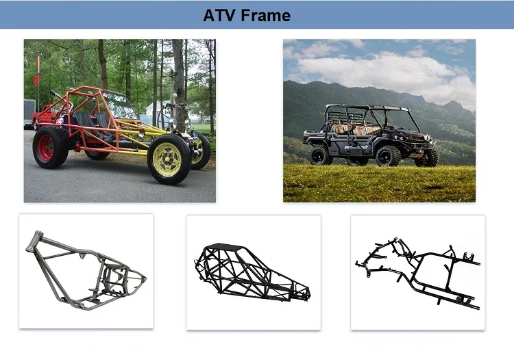 Customized Bending Pipe Fabrication Cart Spare Parts Steel Utv Buggy ...