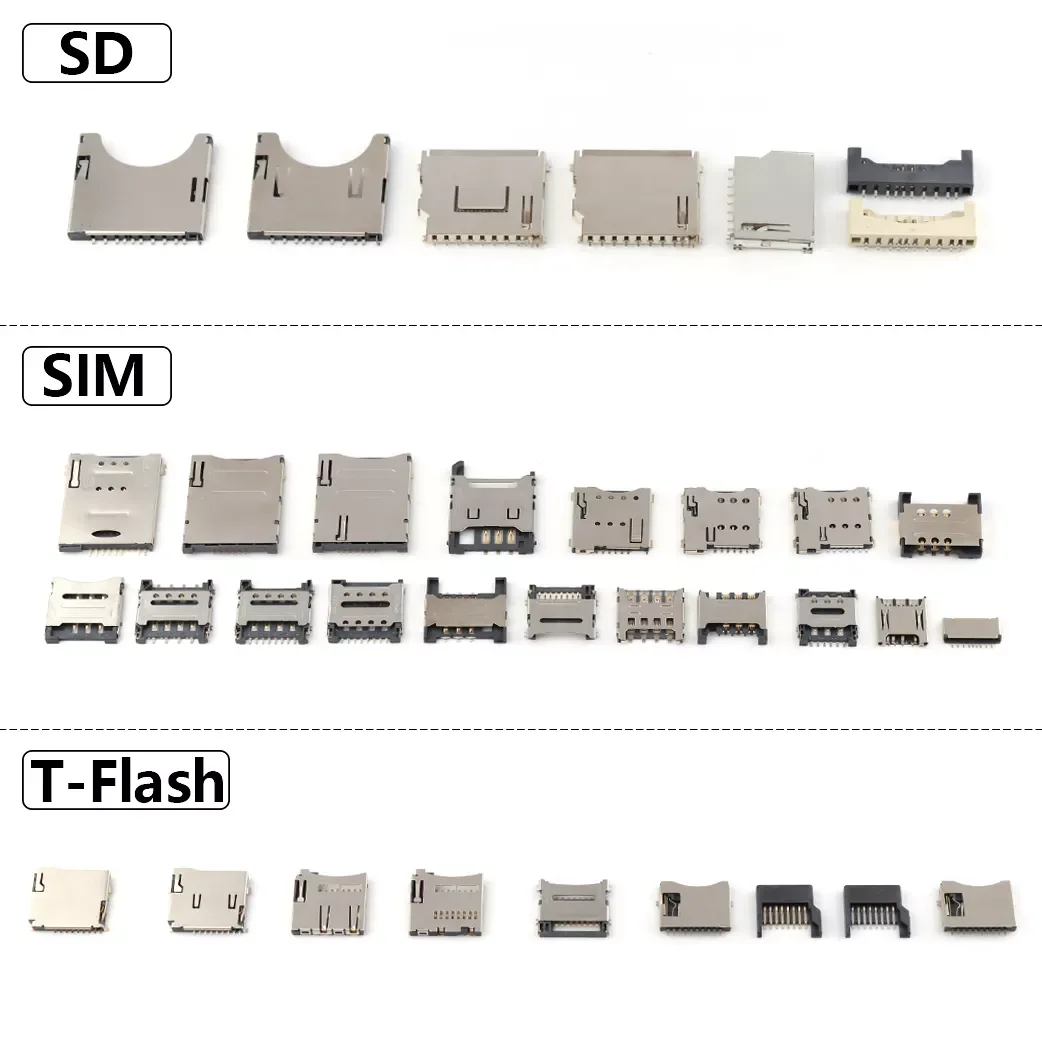 Sim Card Connector 7pin - Reliable Nano SIM Socket