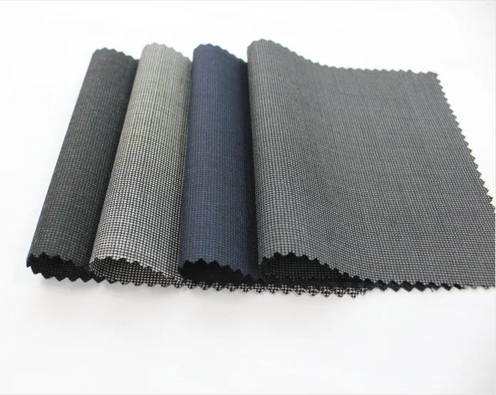 High Quality 100% Worsted Merino Wool Tick Weave For Regular ready ...