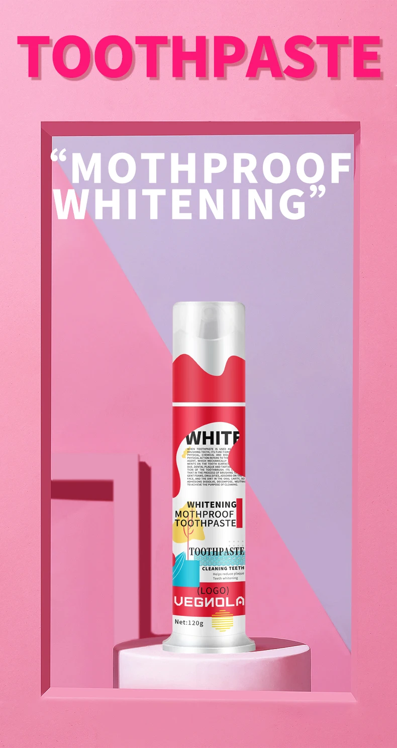 Good Smell Fruit Flavour Brightening Tooth Paste Cavity Protection ...