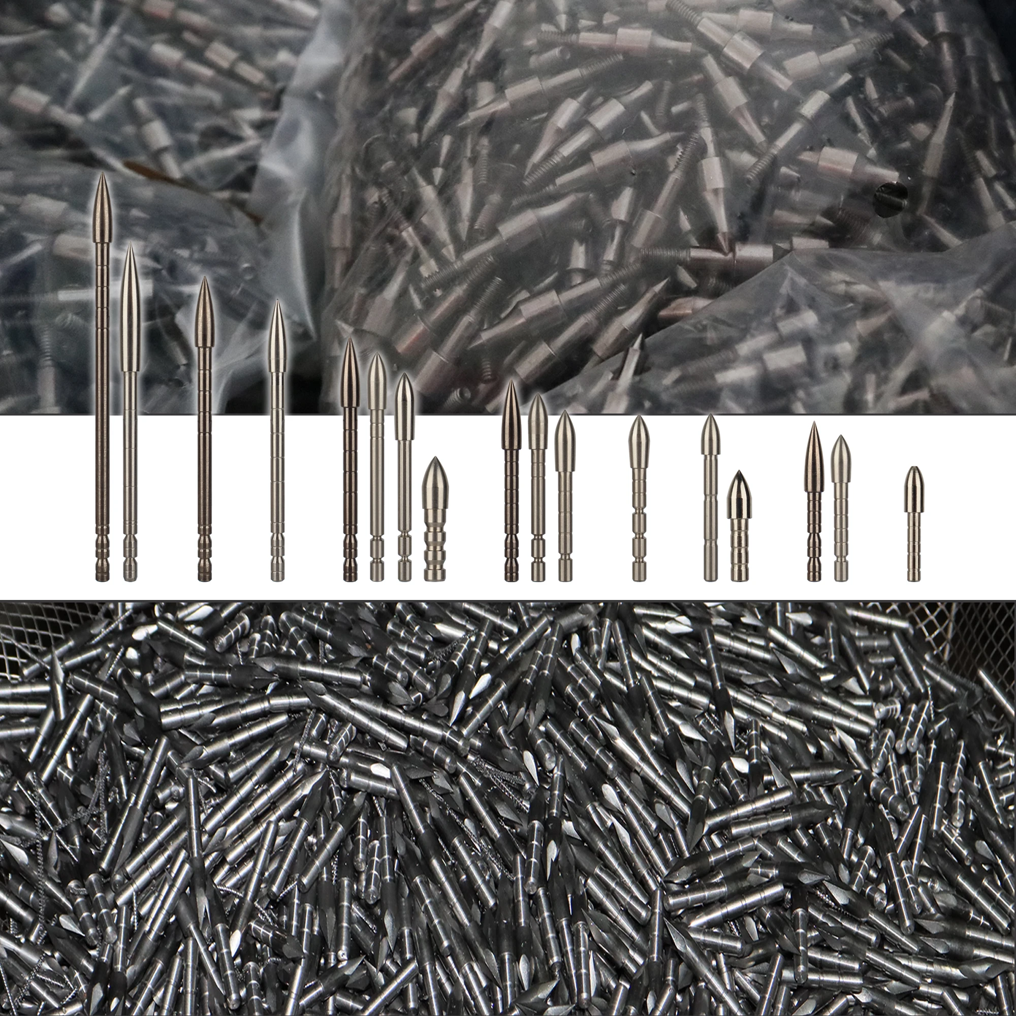 Id 4.2-6.2mm Insert Arrowhead Archery Broadheads Bullet Tips Stainless ...