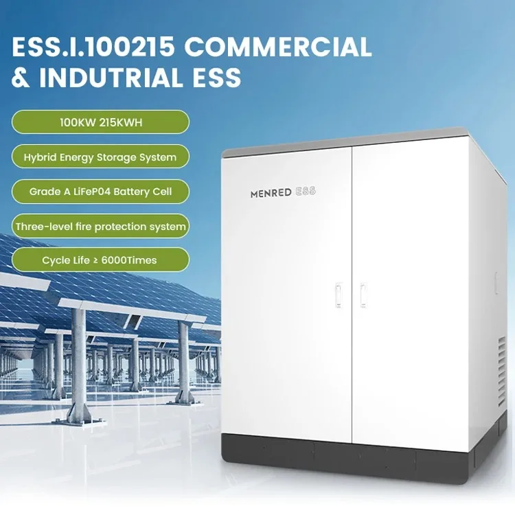 MENRED ESS Outdoor Cabinet ESS System Commercial Outdoor Battery Energy ...