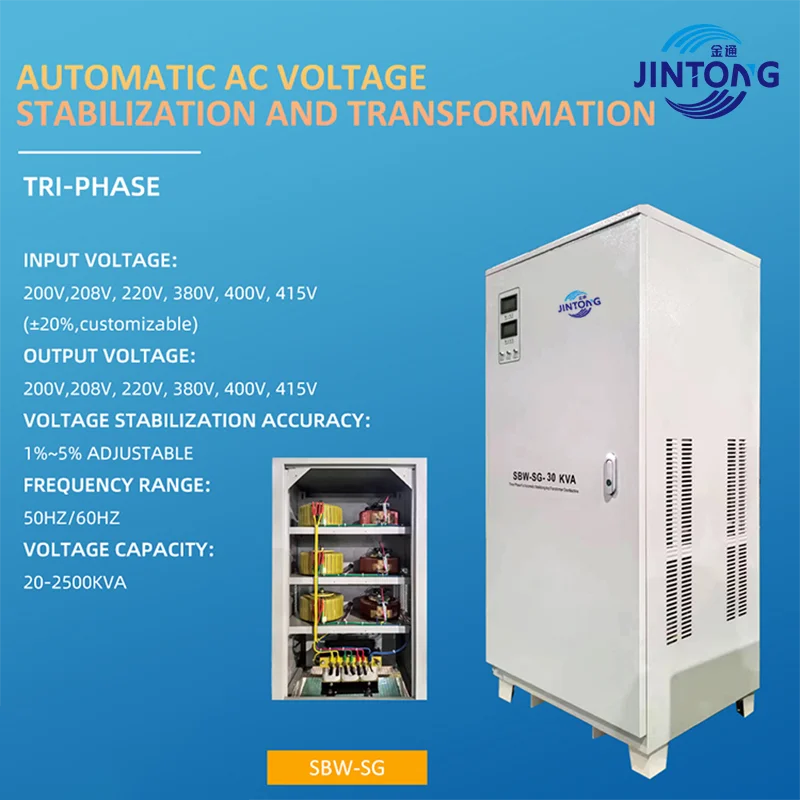 Three Phase Voltage Protector - Stabilizer Transformer