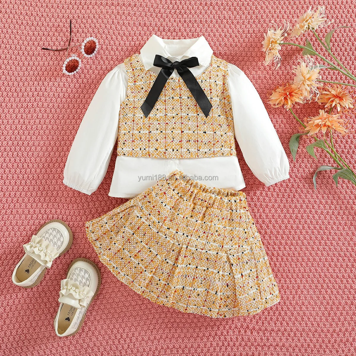 Wholesale Boutique Children's Clothing Autumn And Winter Girls School ...