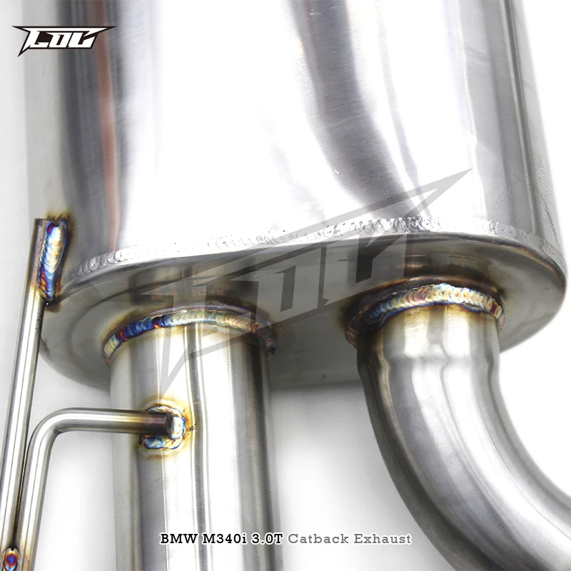 Oem For Bmw M340i/m340 G20 3.0t 2019-2022 Stainless Steel Exhaust Pipes ...