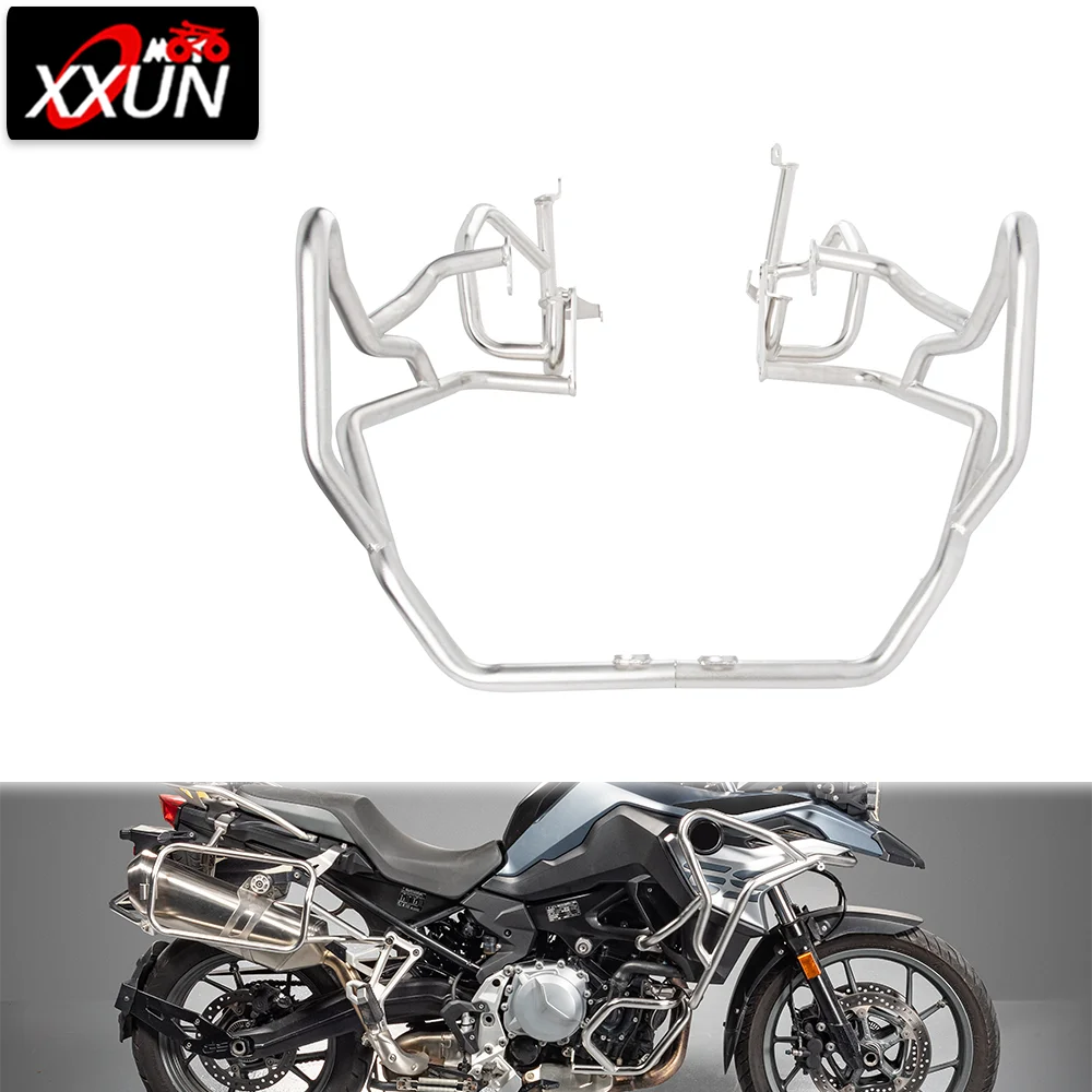 Xxun Motorcycle Upper Lower Crash Bar Engine Guard Frame Falling ...