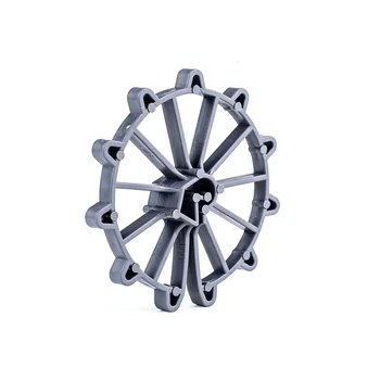 Bumax 25mm 1 Plastic Rebar Spacer For Concrete Cover,Wheel Type Spacer ...