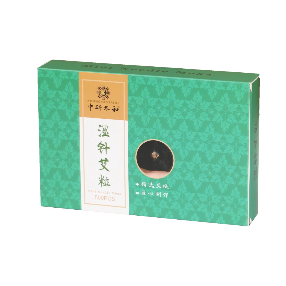 Zhongyan Taihe Mini Needle Moxa Stick Acupuncture Moxibustion Patches ...