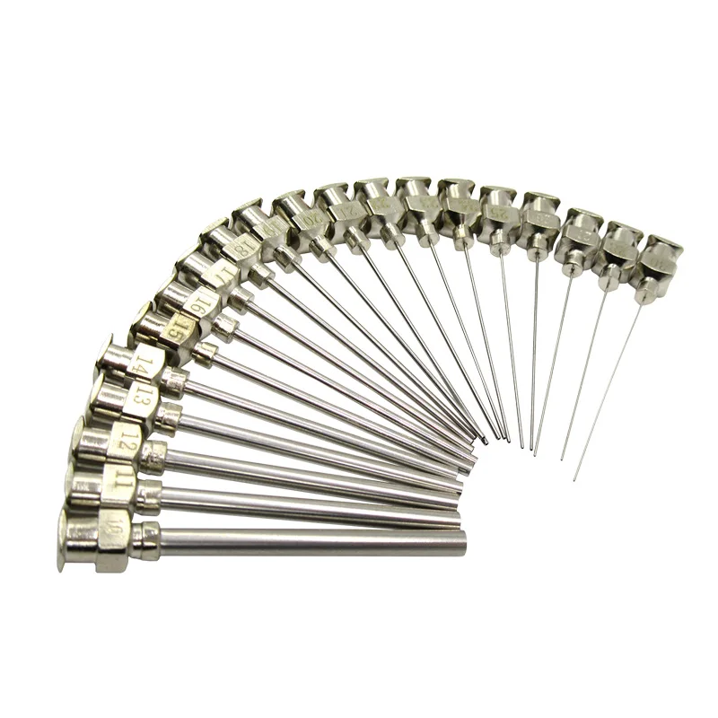 Good Quality 60mm Stainless Steel Blunt Dispenser Tip Dispensing ...