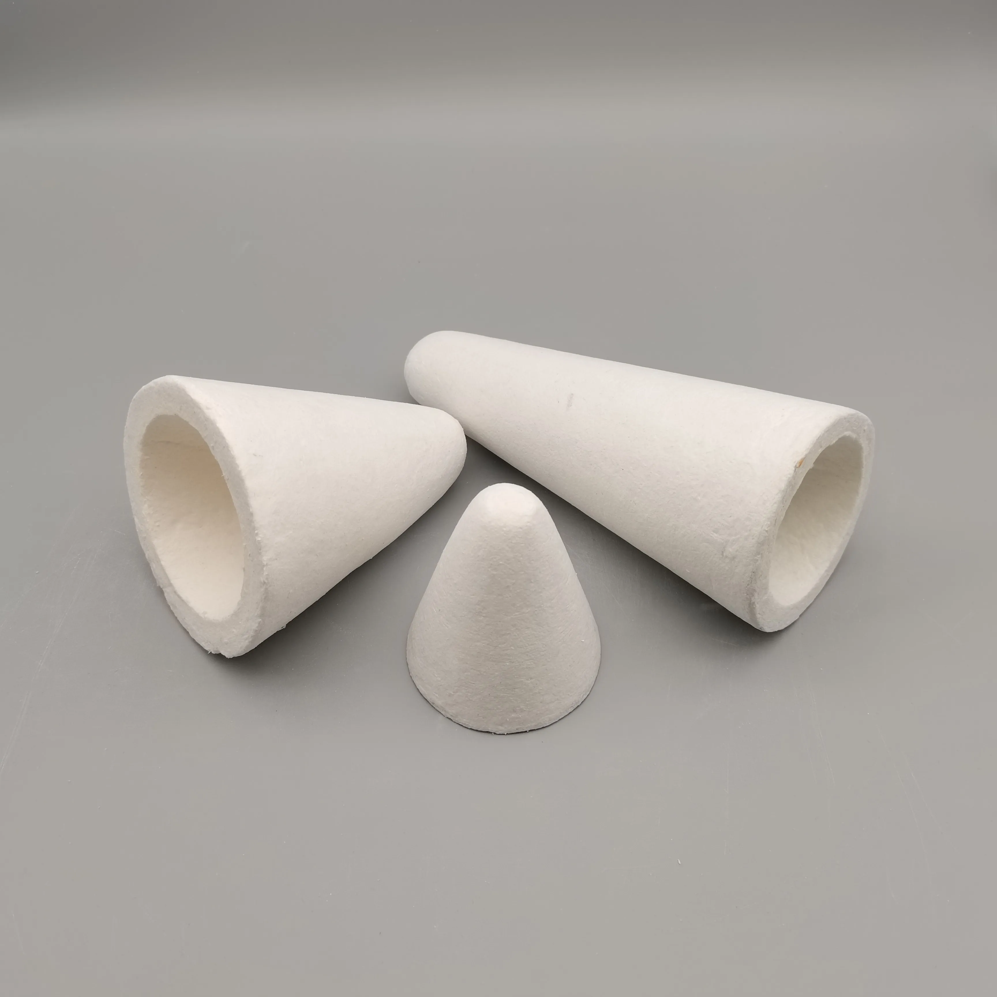 Refractory ceramic fiber taphole cone/tap out cone for alumina melting ...