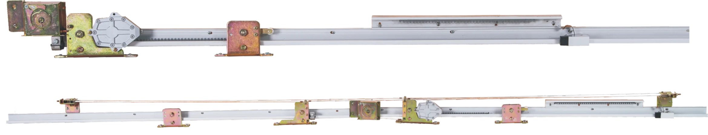 Doortec SEMI AUTOMATIC Sliding Door Mechanism Double Open