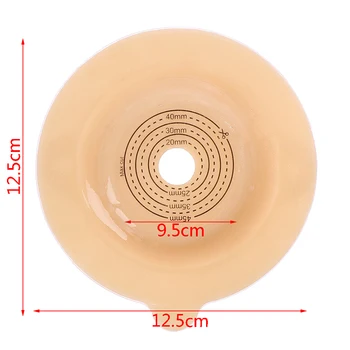 Convex Skin Barrier Flanges Wafer For Two Pcs Colostomy Ileostomy ...