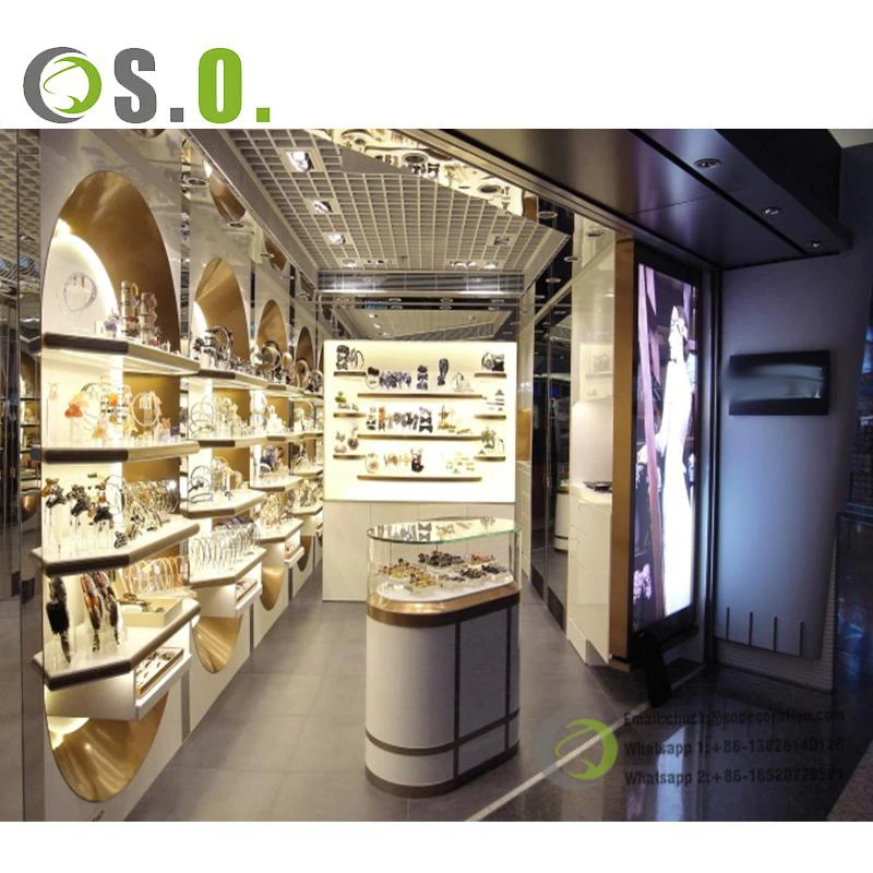 Luxury Perfume Display Showcase Perfume Shop Interior Design Cosmetic ...