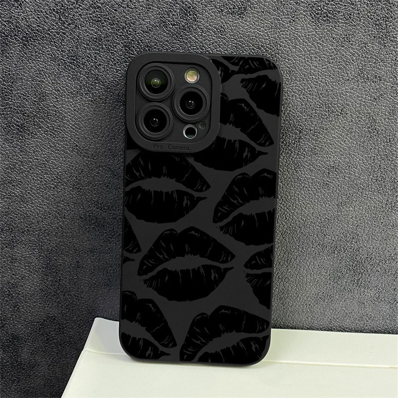 Hot Selling Fashion Shockproof Cute Lips Phone Case For Iphone 14 13 12 ...