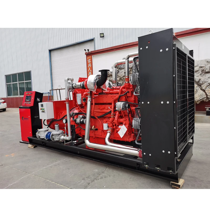 300KW Gas Generator Set Water Cooled Gas Generator Set with CUMMINS ...