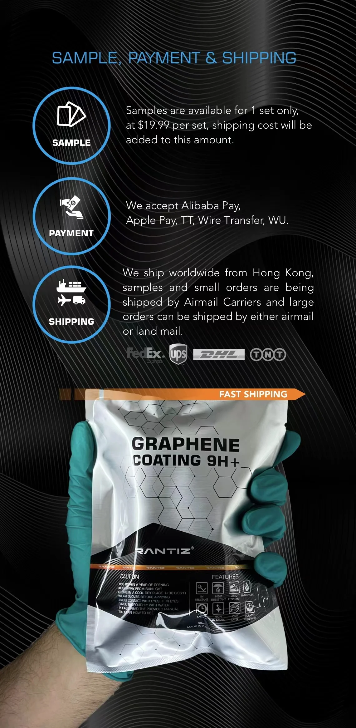 GRAPHENE CERAMIC COATING 20H - Ultimate Car Protection