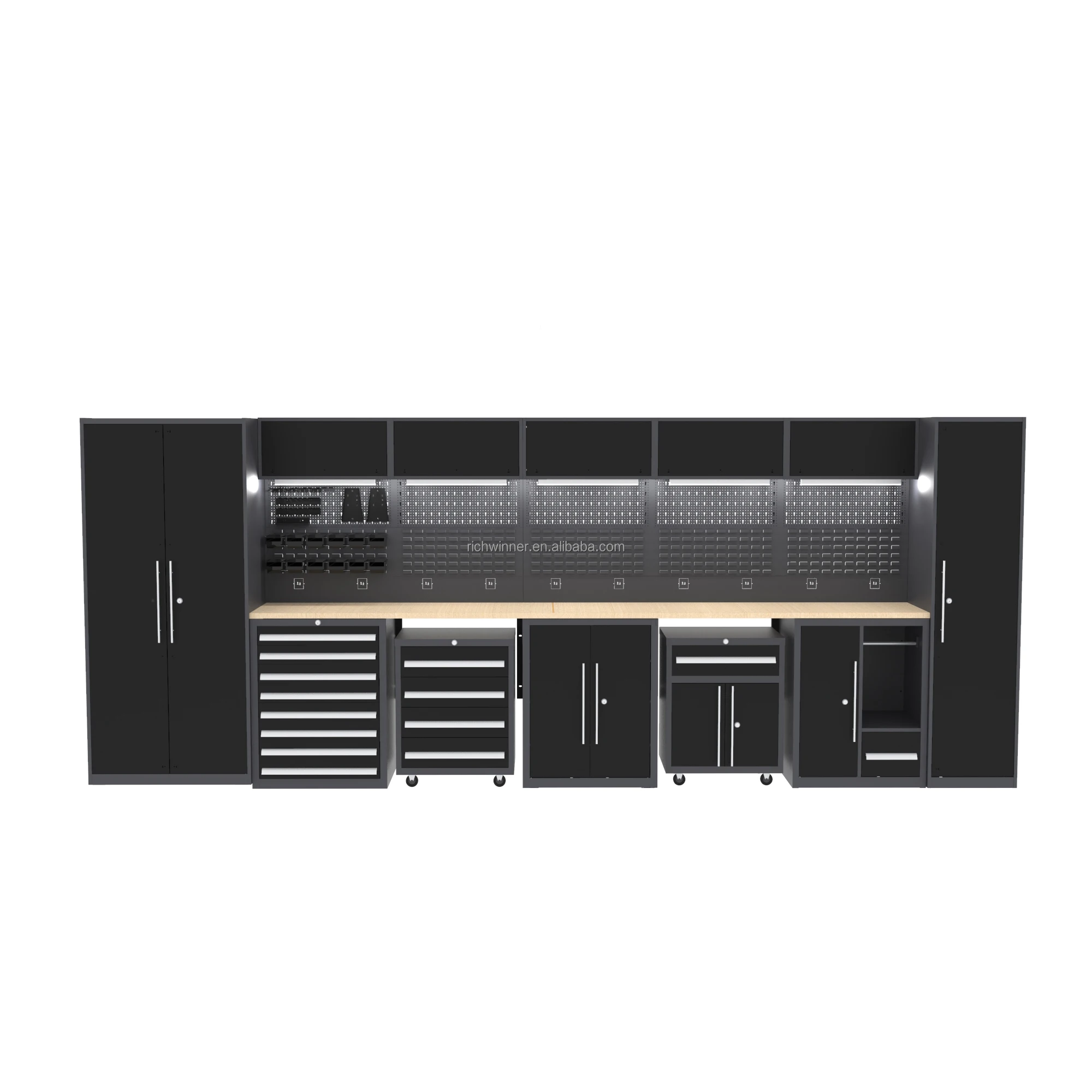 Modern Design Modular Tool Box Workbench Workshop Toolbox Combination ...