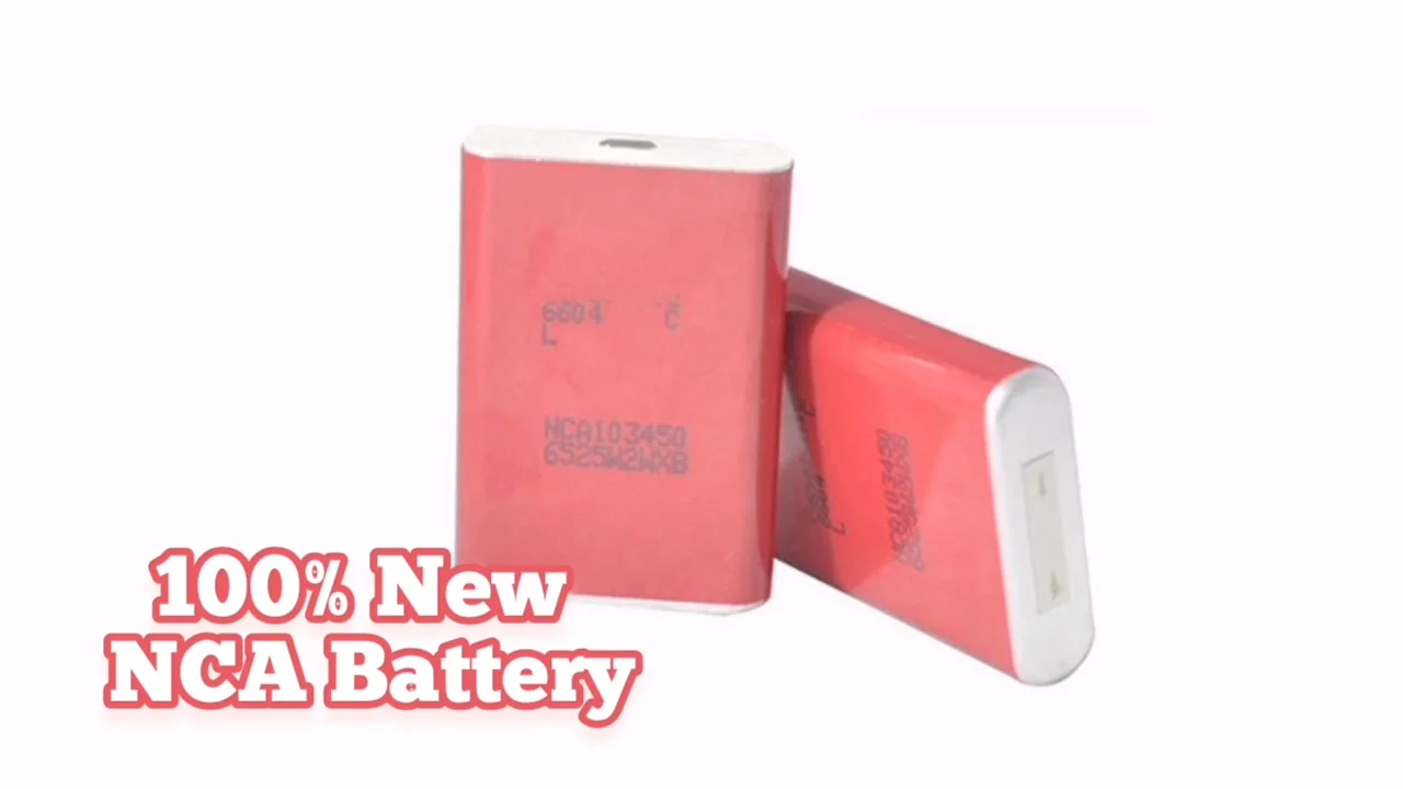 Wholesale Authentic Nca Battery Cell Nca103450 3.7v 2350mah Prismatic ...
