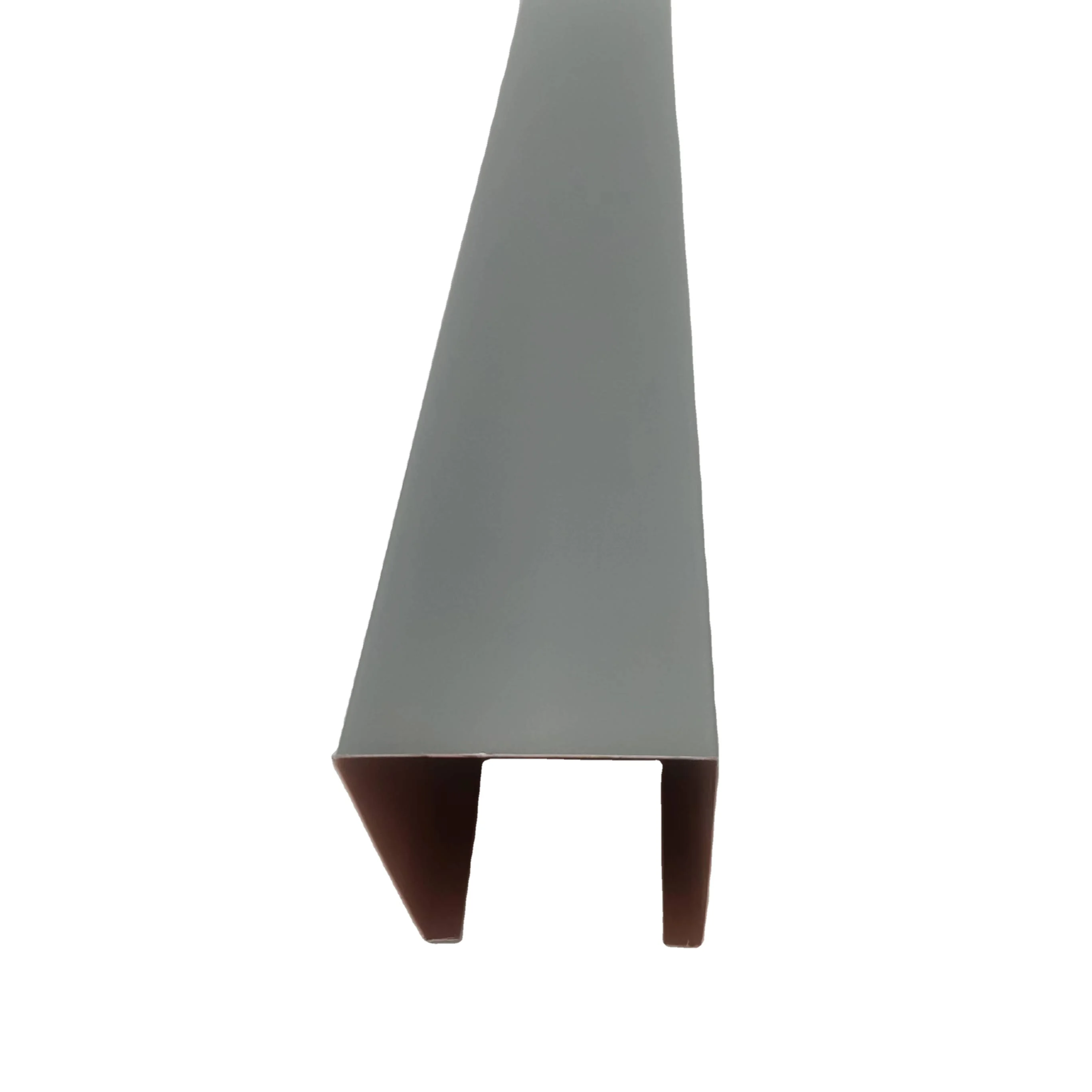 U-shaped Square Tube Wall Top Decoration Durable Aluminum And Iron ...