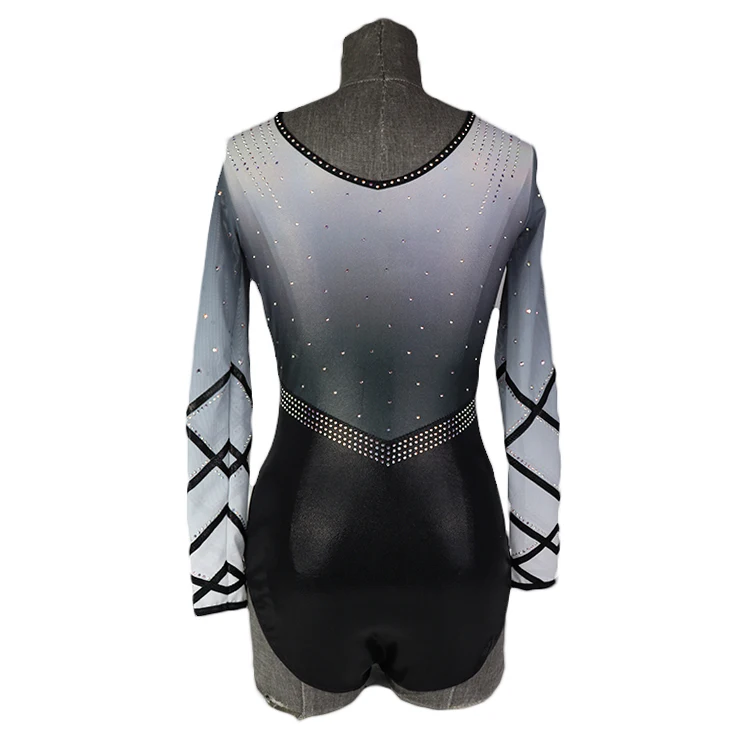 Professional Rhinestones Dancewear Leotards Gymnastics Girls Rhythmic ...