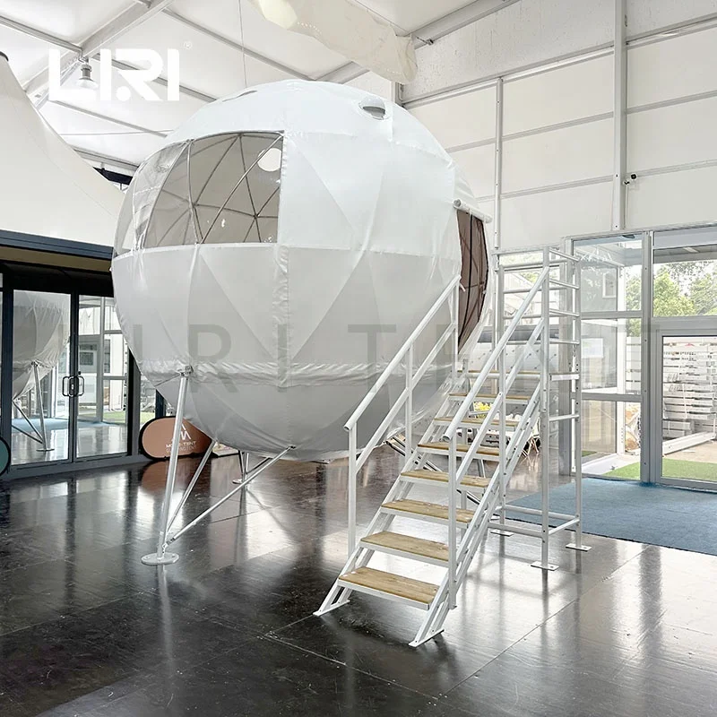Luxury Lodge Tree House Dome - Glamping Tent with Bed