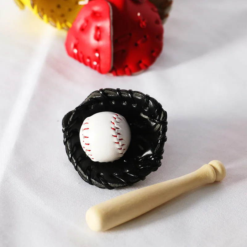 Baseball Birthday Decorations Dollhouse Accessories Miniatures Sports ...