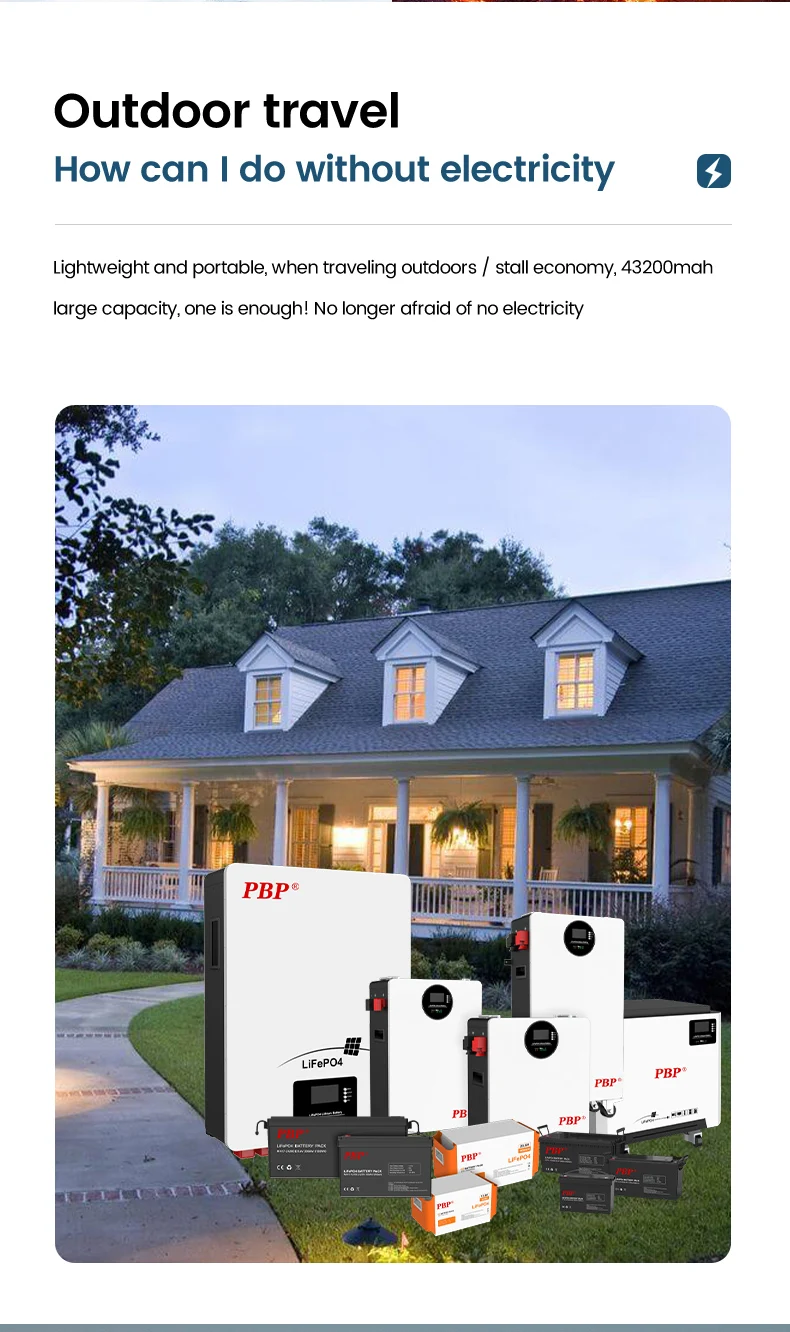PBP 12V 25V 48V Energy Storage Battery High Capacity Deep Cycle ...