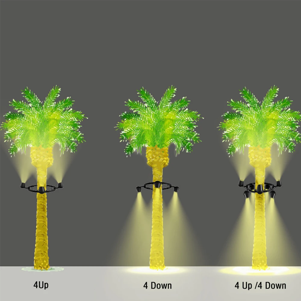 40W LED Tree Hugging Lights - IP66 Waterproof & Efficient