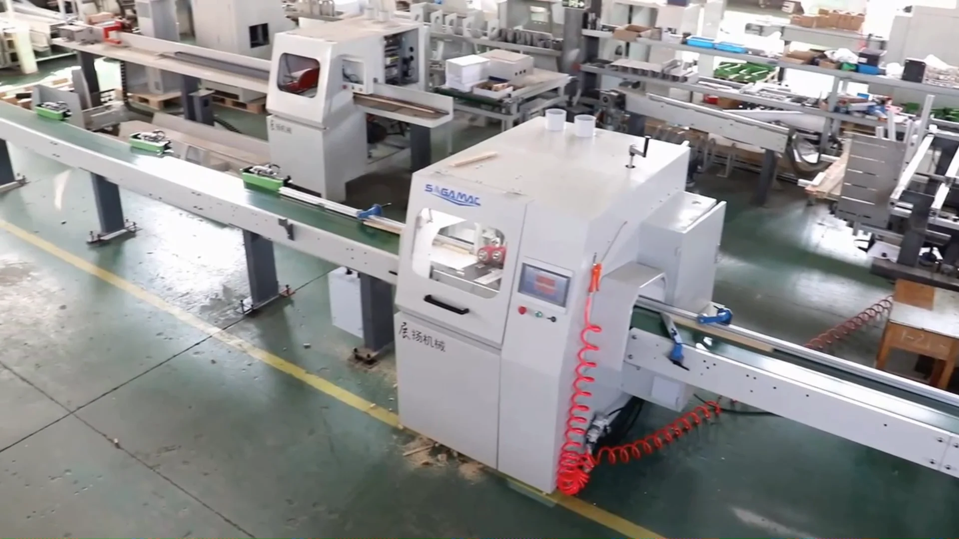 Saga Professional Industrial Optimized Cross Cutting Saw Machine - Buy ...