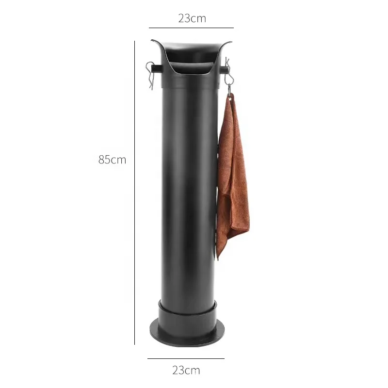 Eco-friendly Coffee Dump Bin Box - ABS Plastic, 23x23x88.3cm