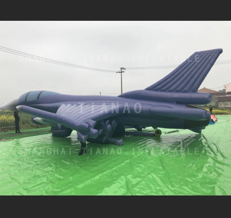 Customized Inflatable Simulation Fighter Inflatable Fighter Model ...