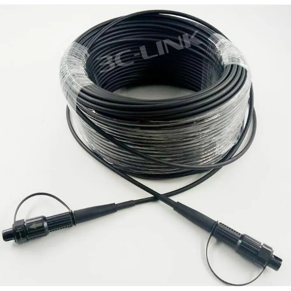Waterproof Extension Mini Sc Reinforced Connectors Ftta 3mm-5mm Fiber ...