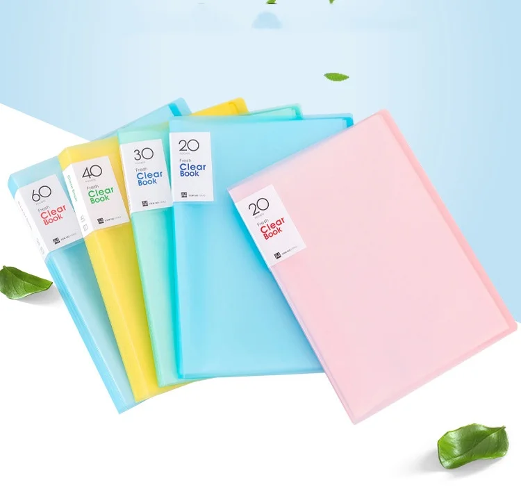 Yahou Customized A4 Size Plastic Office File Folder Candy Color Hard ...