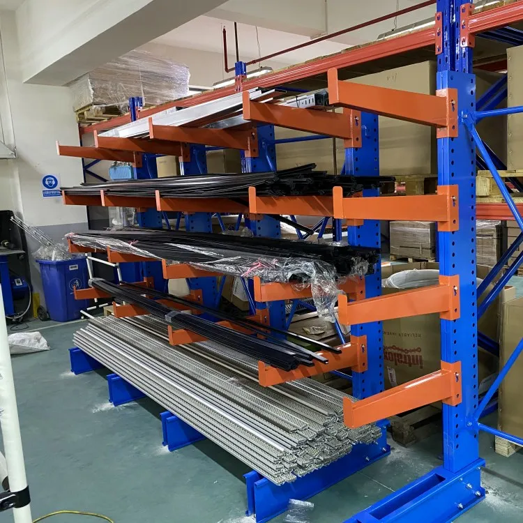 Warehouse Storage Adjustable Steel Single Or Double Arm Cantilever ...