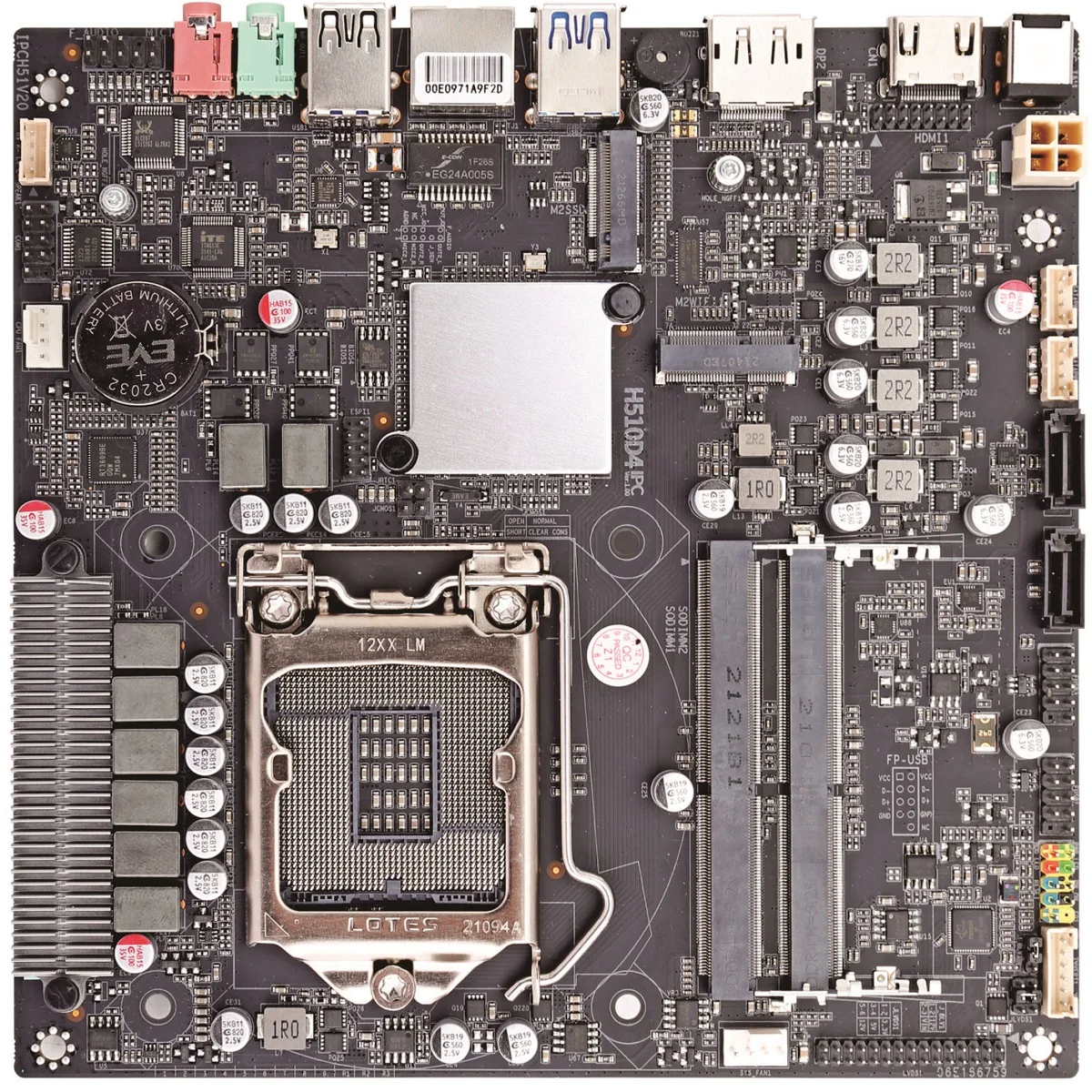 Intel 10th 11th Gen Core I7 I5 I3 LGA1200 Dual DDR4 SSD M.2 H510 ...