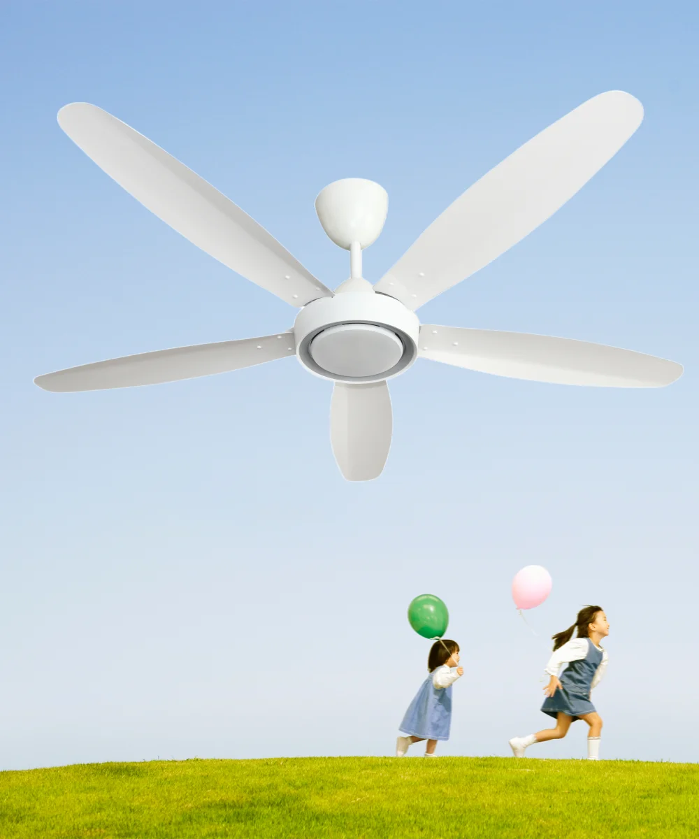 56 Inch 60 Inch 5 Metal Blade Big Copper Motor Blades Ceiling Fan ...